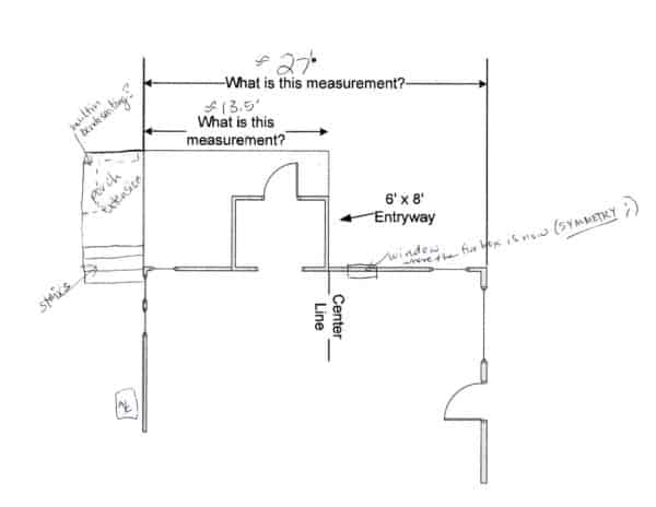 The Plans and Inspiration for the Front Porch and Entryway Addition ...