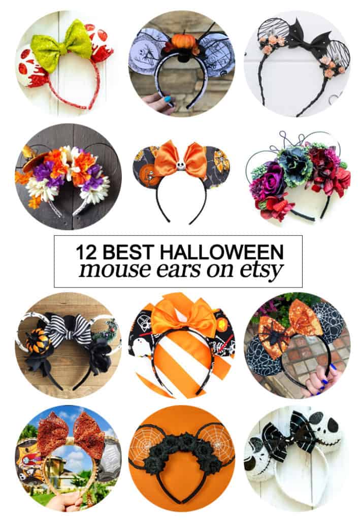 12 Best Halloween Mouse Ears on etsy - Kiss My Tulle