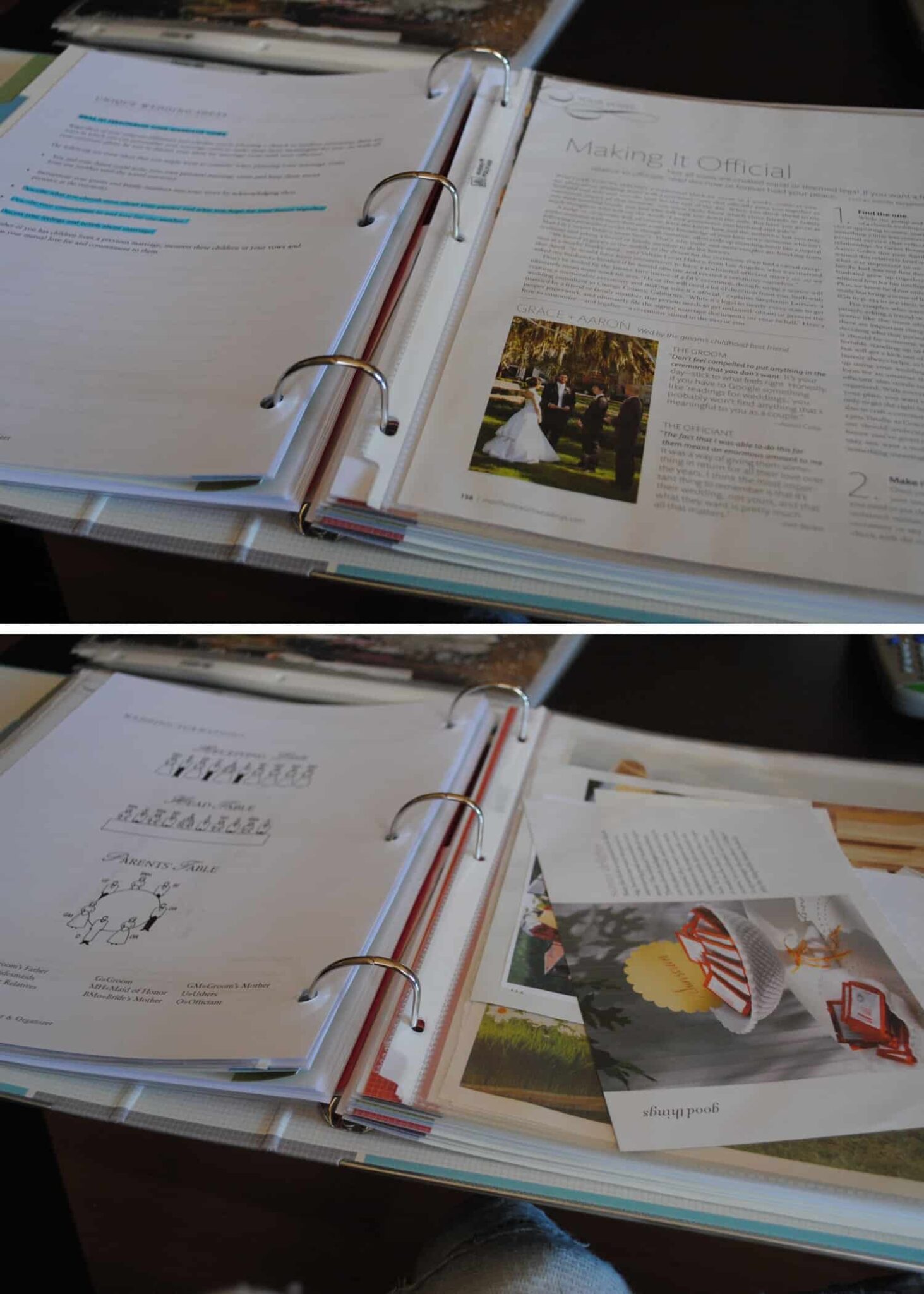 DIY: Customize a Wedding Planner Binder - Kiss My Tulle