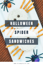 Quick and Easy Halloween Spider Sandwiches for School Lunches - Kiss My ...