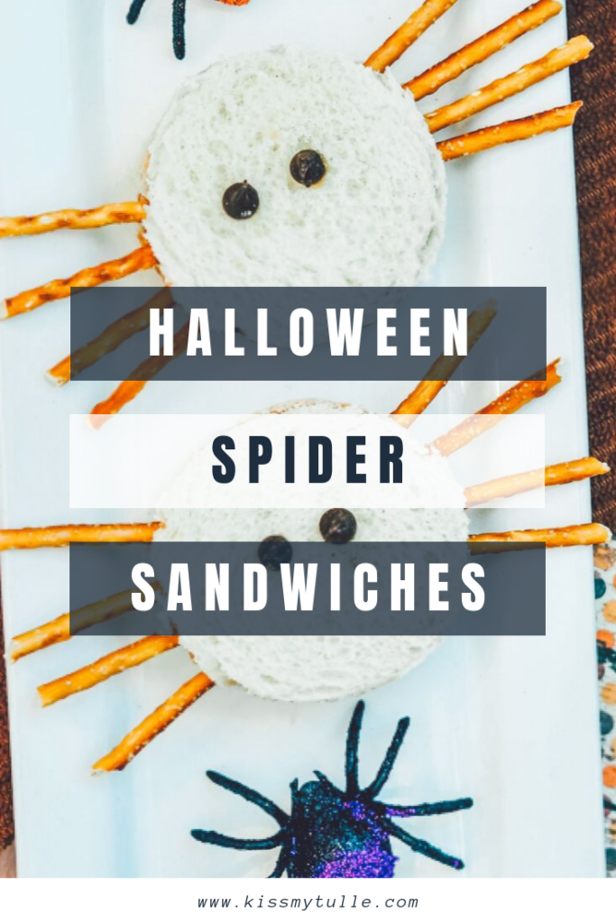 Quick and Easy Halloween Spider Sandwiches for School Lunches - Kiss My ...