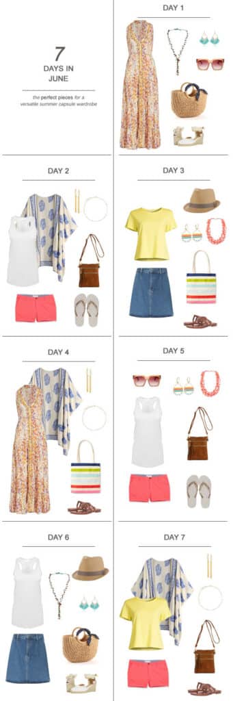 Stay-at-Home Mom Fashion: Creating a June Capsule Wardrobe - Kiss My Tulle